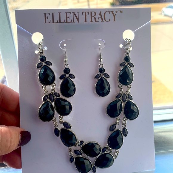 Ellen Tracy | Jewelry | Nwt Ellen Tracy Necklace And Earrings Set ...